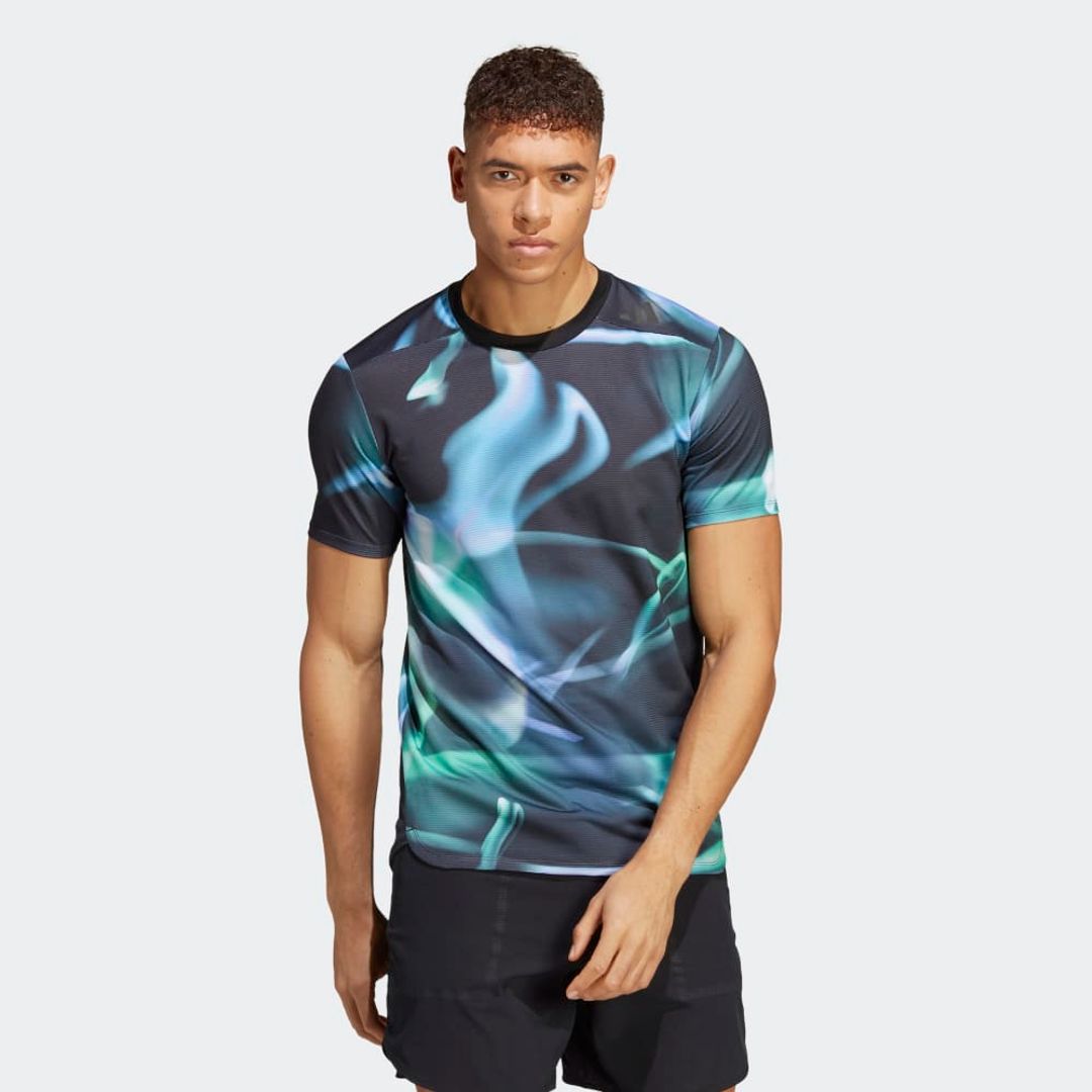 ADIDAS MEN D4T HR AOP TEE (IB9090) - ONLINE IN PAKISTAN