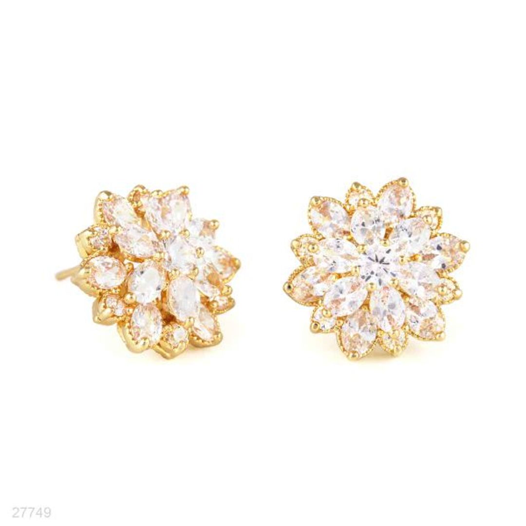 Buy Magnificent gold double flower tops Online in Pakistan On Tesoro at ...