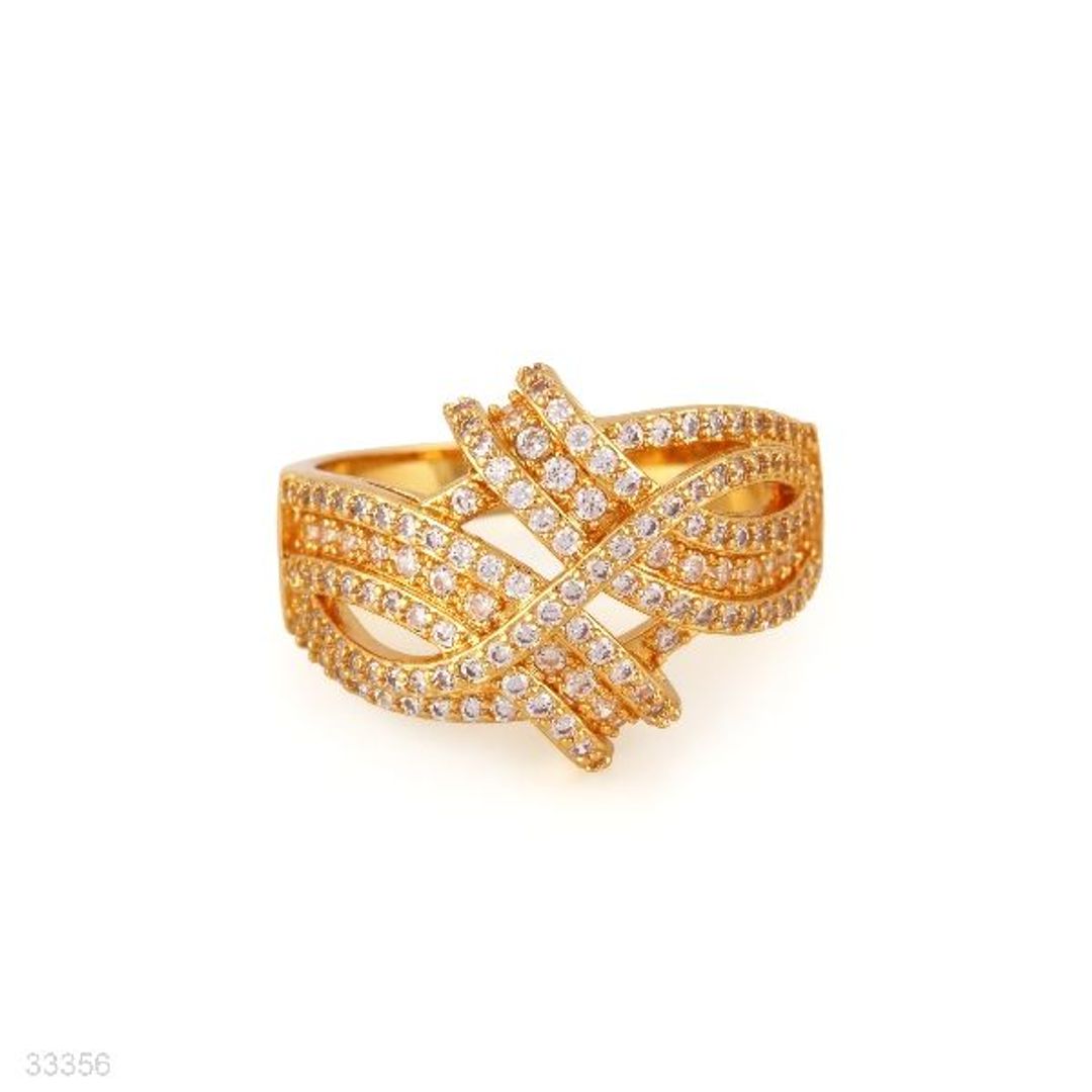 Buy Intertwined Pave Ring Online in Pakistan On Tesoro at Lowest Prices ...
