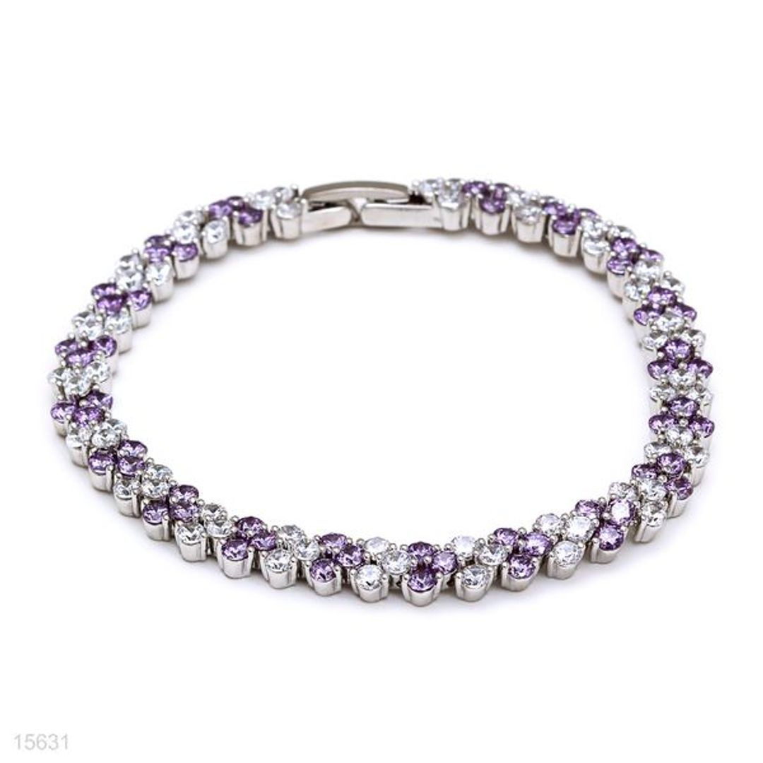 Buy Tri-Circle Tennis Bracelet Online in Pakistan On Tesoro at Lowest ...