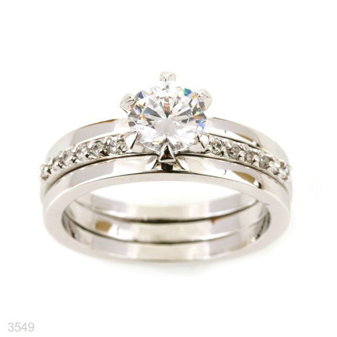 Buy Tri-Shank Solitaire Ring Online in Pakistan On Tesoro at Lowest ...