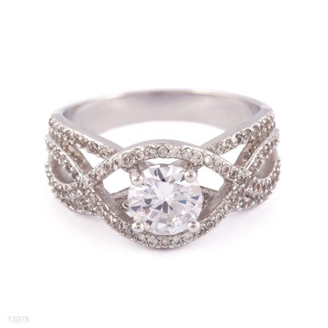 Buy Graceful Intricate Silver Helix Ring Online in Pakistan On Tesoro ...