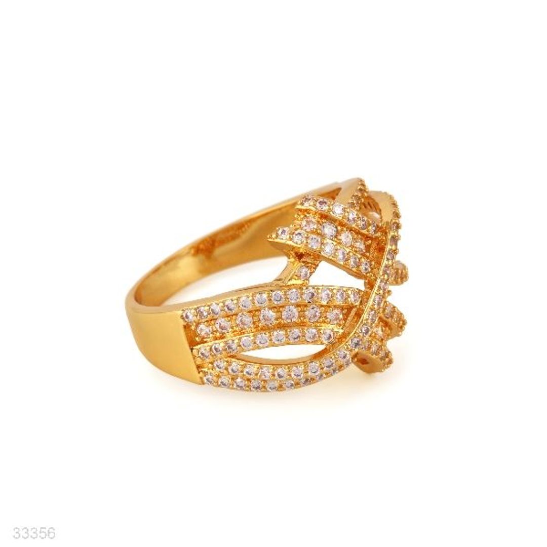 Buy Intertwined Pave Ring Online in Pakistan On Tesoro at Lowest Prices ...