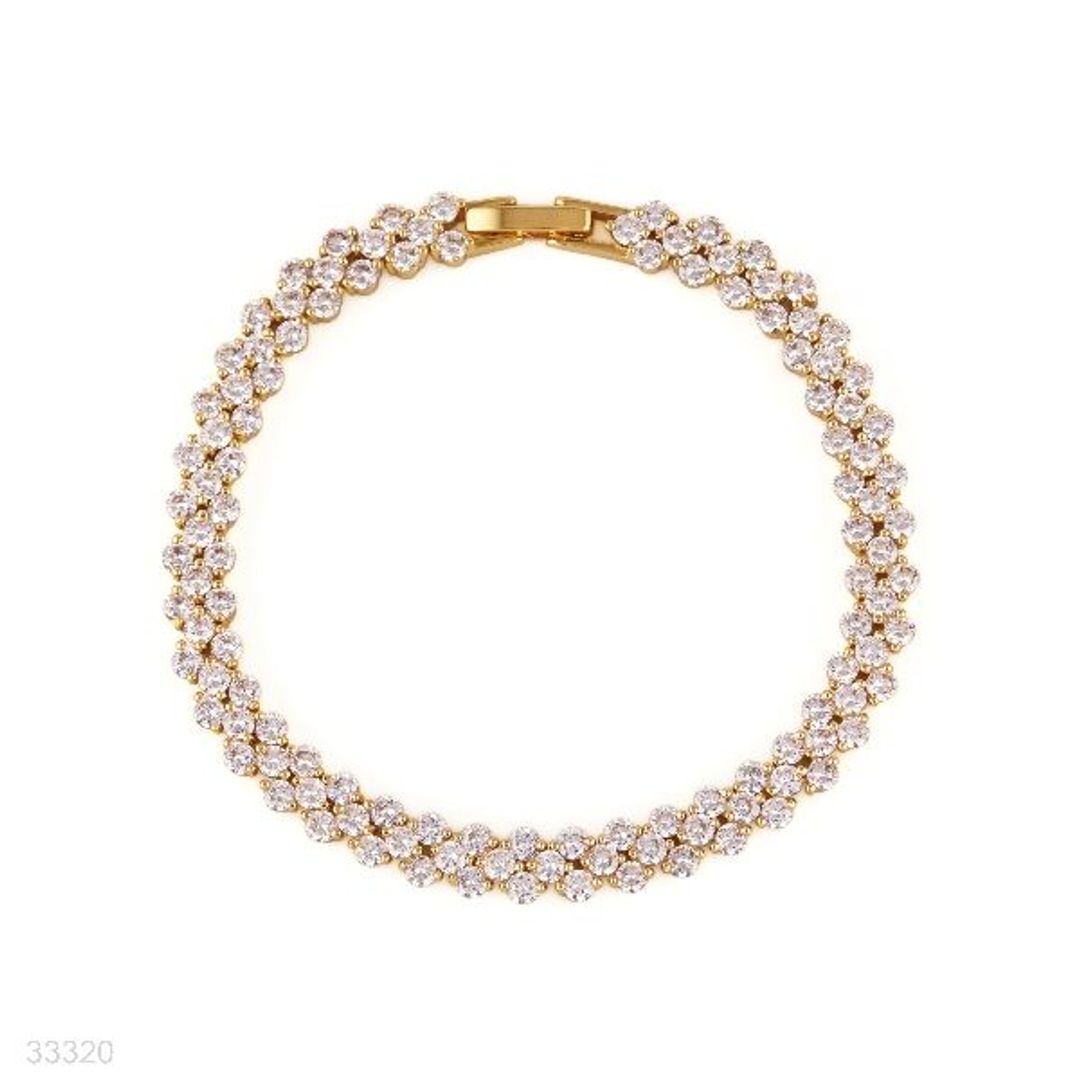 Buy Stylish tri circle gold bracelet Online in Pakistan On Tesoro at ...